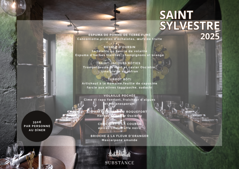 Les Menus - Substance Paris